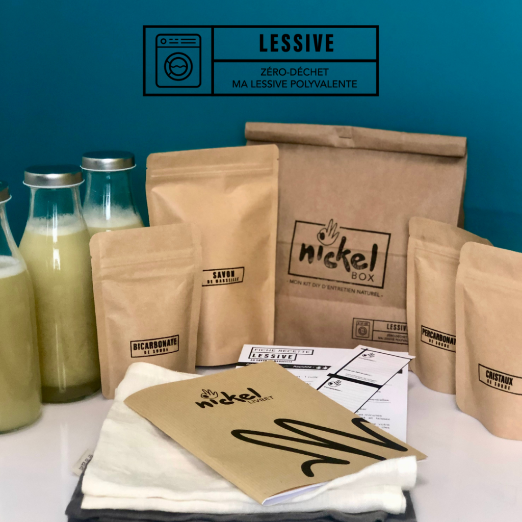 Kit DIY Lessive naturelle et polyvalente - 3 litres - Naturel Factory